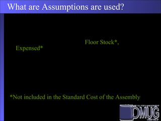 People Soft Standard Costing Dmug | PPT