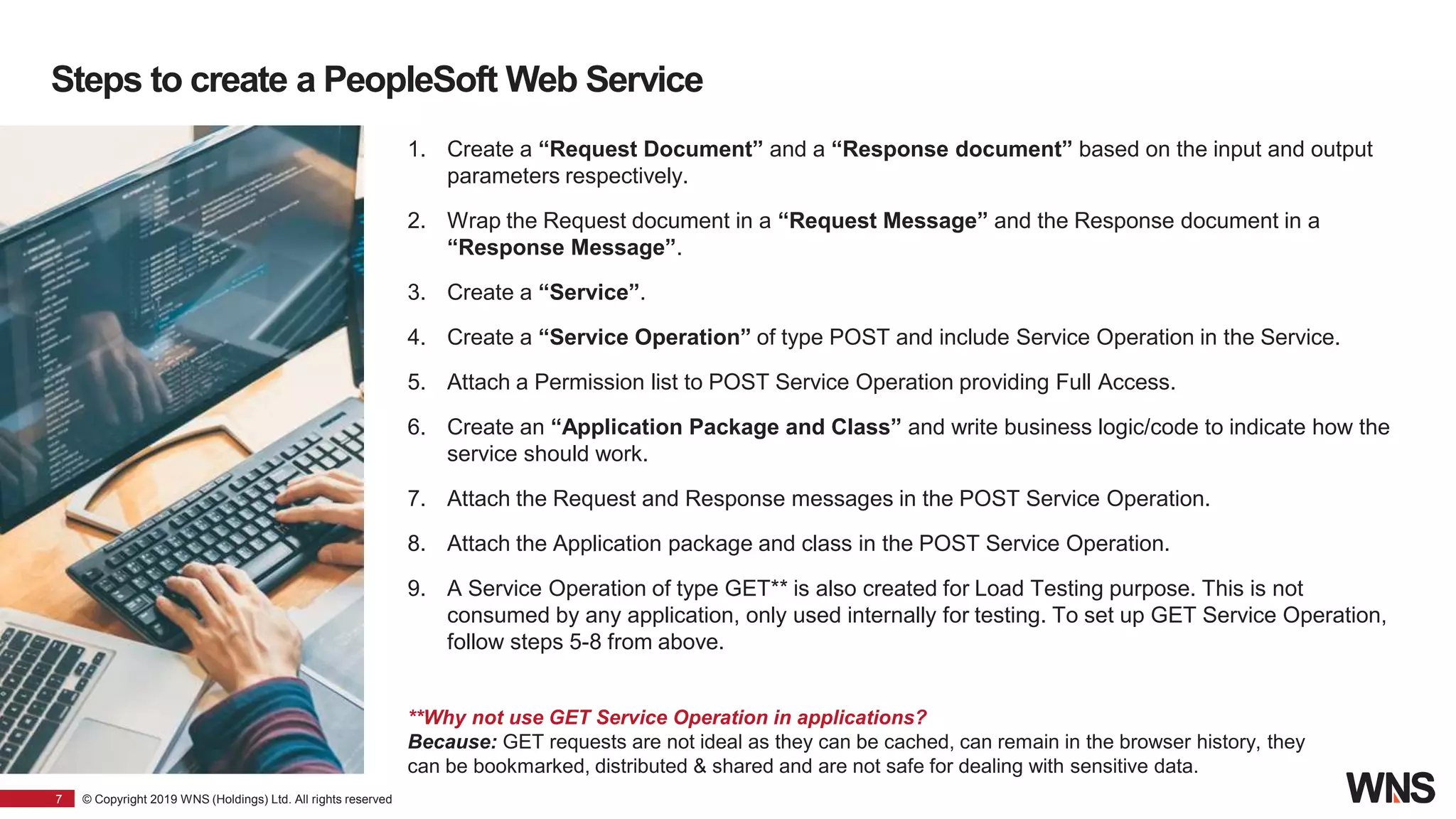 PeopleSoft Web Services high level overview | PPTX