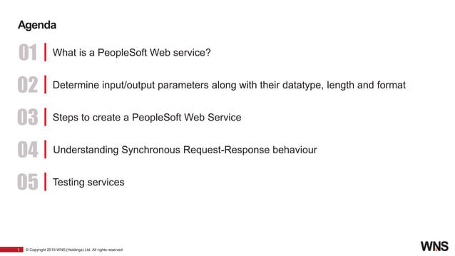PeopleSoft Web Services high level overview | PPTX