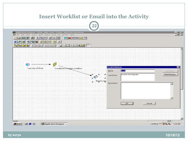 People soft workflow by surya 2 | PPT
