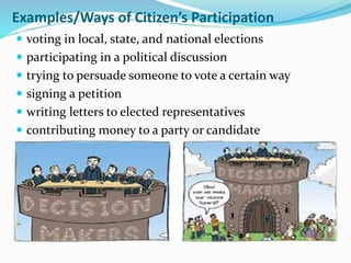Peoples' Participation in Local Governance | PPTX