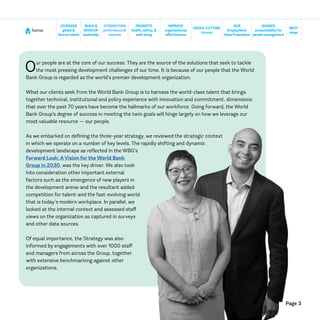 WBG People Strategy | PDF