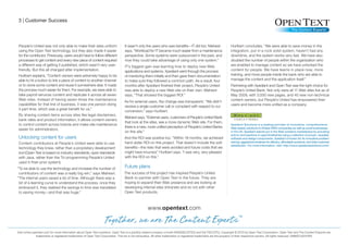 Peoples United And Open Text | PPT