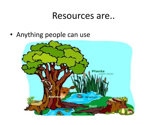 People use resources | PPT