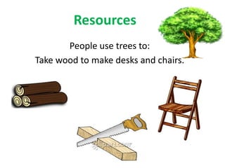People use resources | PPT
