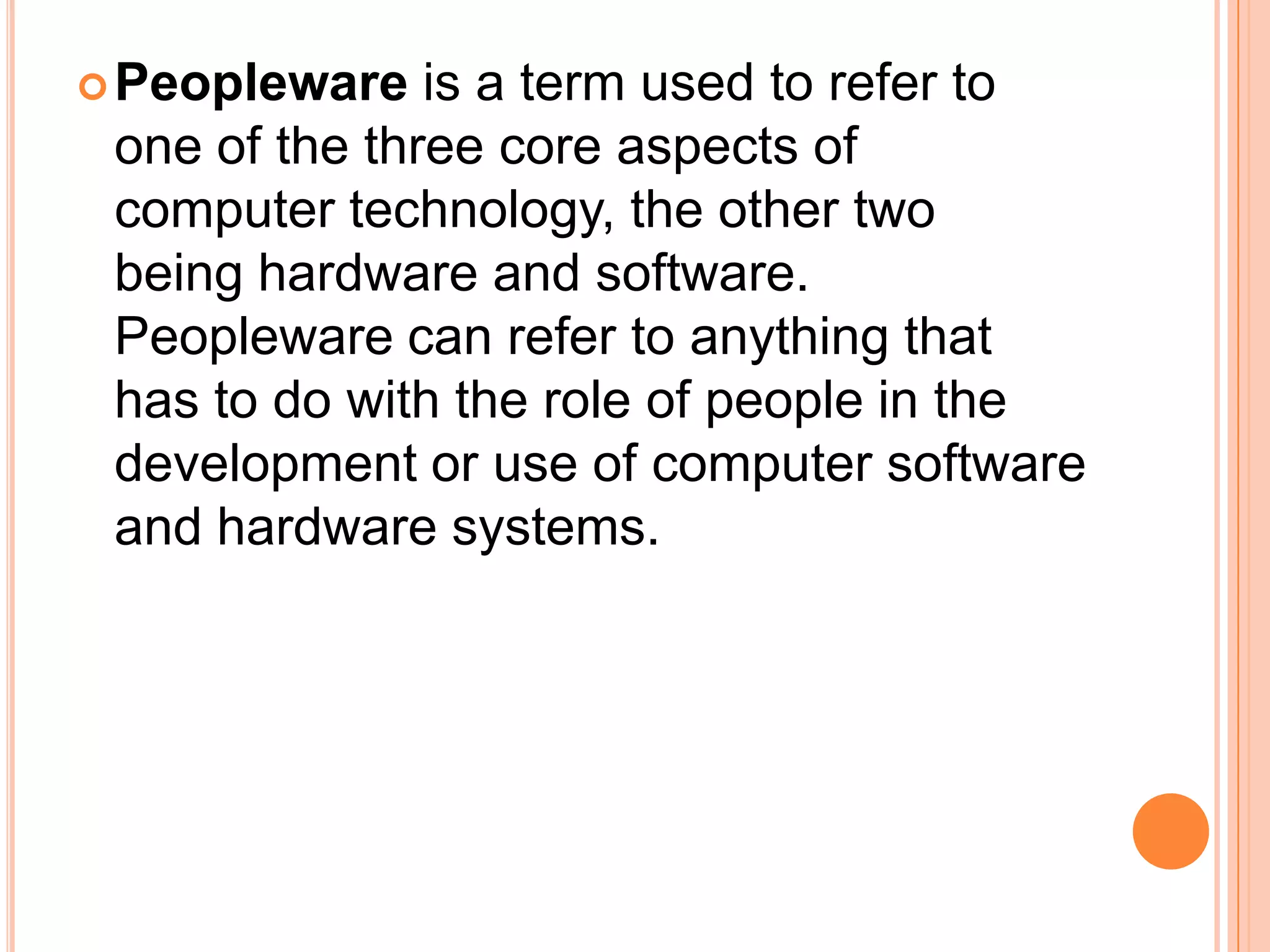 Peopleware | PPTX