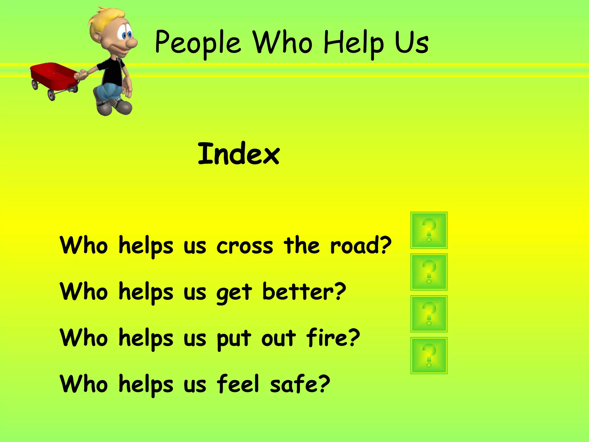 People Who Help Us | PPT