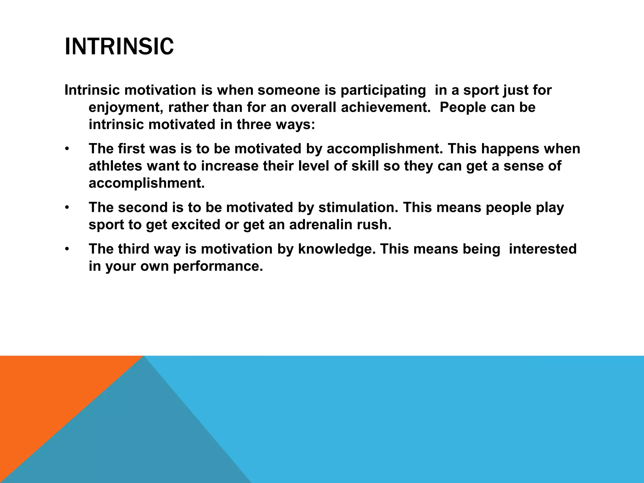 Unit 17 Psychology In Sport | PPTX