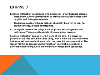 Unit 17 Psychology In Sport | PPTX