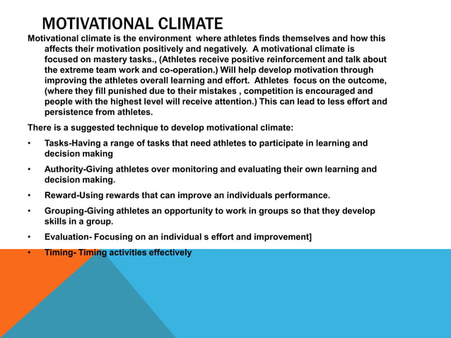 Unit 17 Psychology In Sport | PPTX | Soccer | Sports