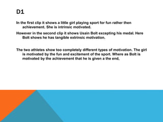 Unit 17 Psychology In Sport | PPTX