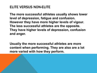 Unit 17 Psychology In Sport | PPTX