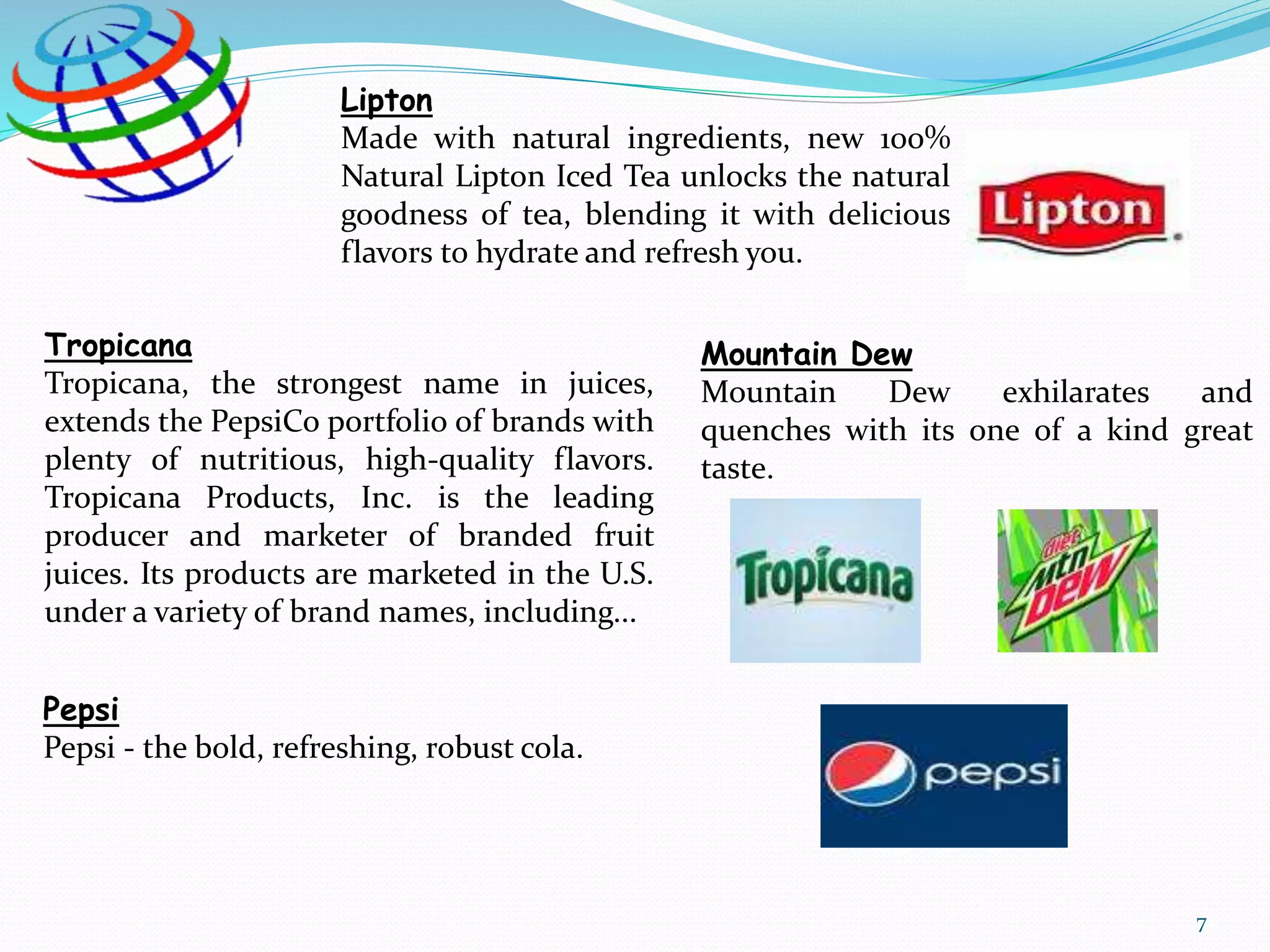 PEPSICO PPT ON MARKETING | PPTX