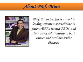 Prof. Brian Peskin's Book | PEO Solution | PPTX