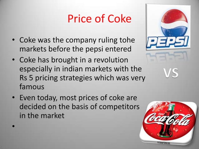 pepsi vs coke final | PPT