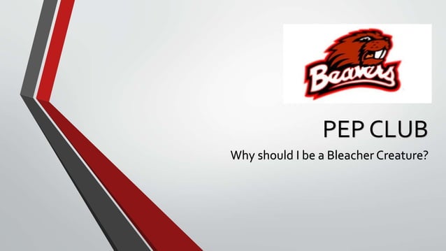 Pep club powerpoint | PPTX
