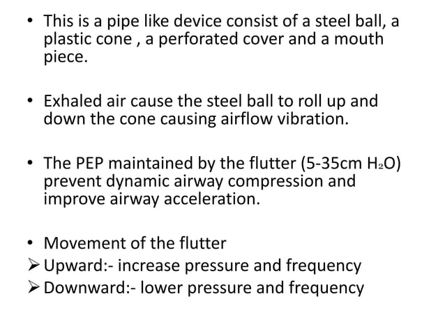 Pep devices | PPTX | Lung and Respiratory Health | Diseases and Conditions