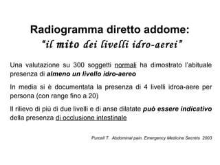 Pepe sub-occlusione intestinale e coprostasi | PPT