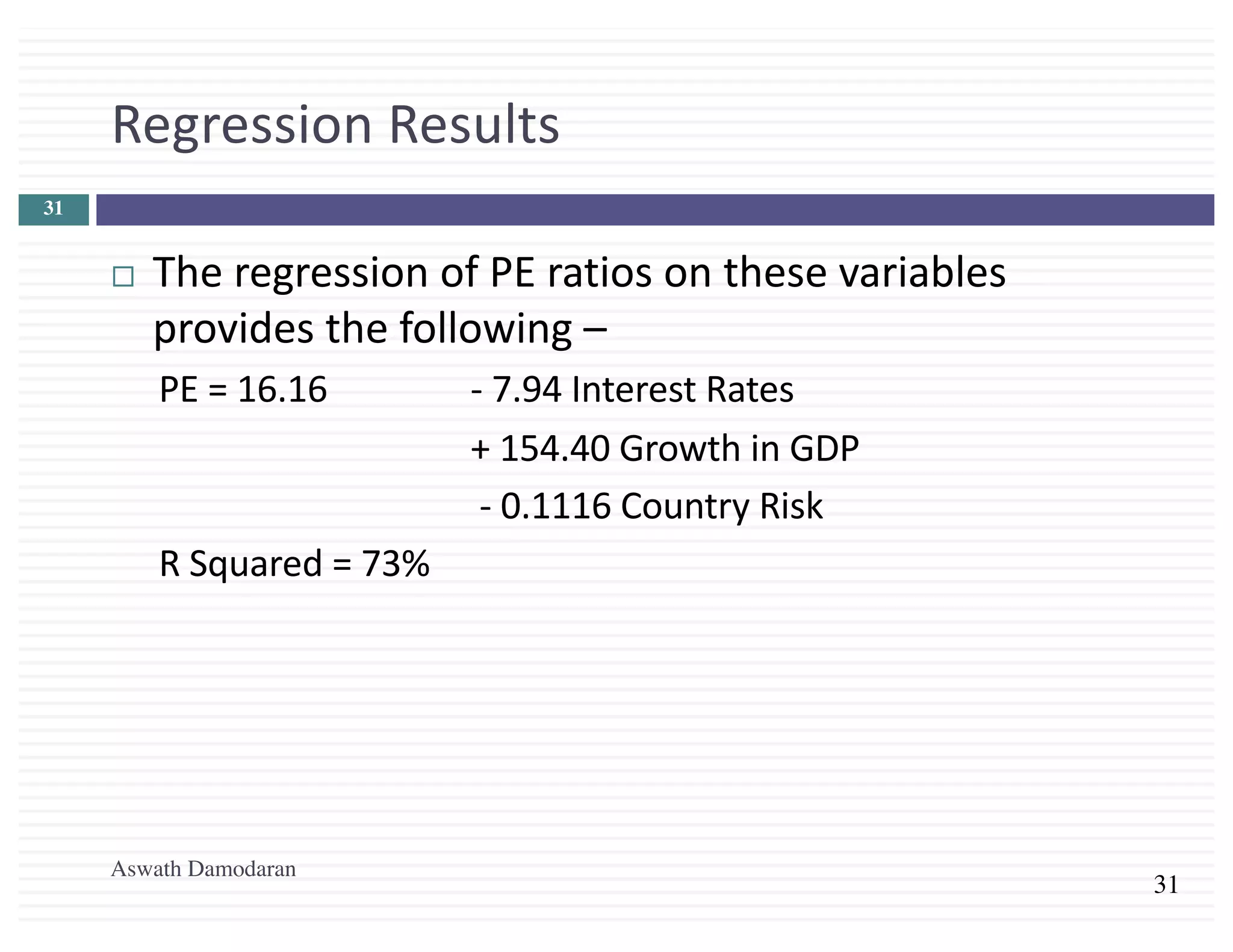 How to calculate P/E, PEG ratio | PDF