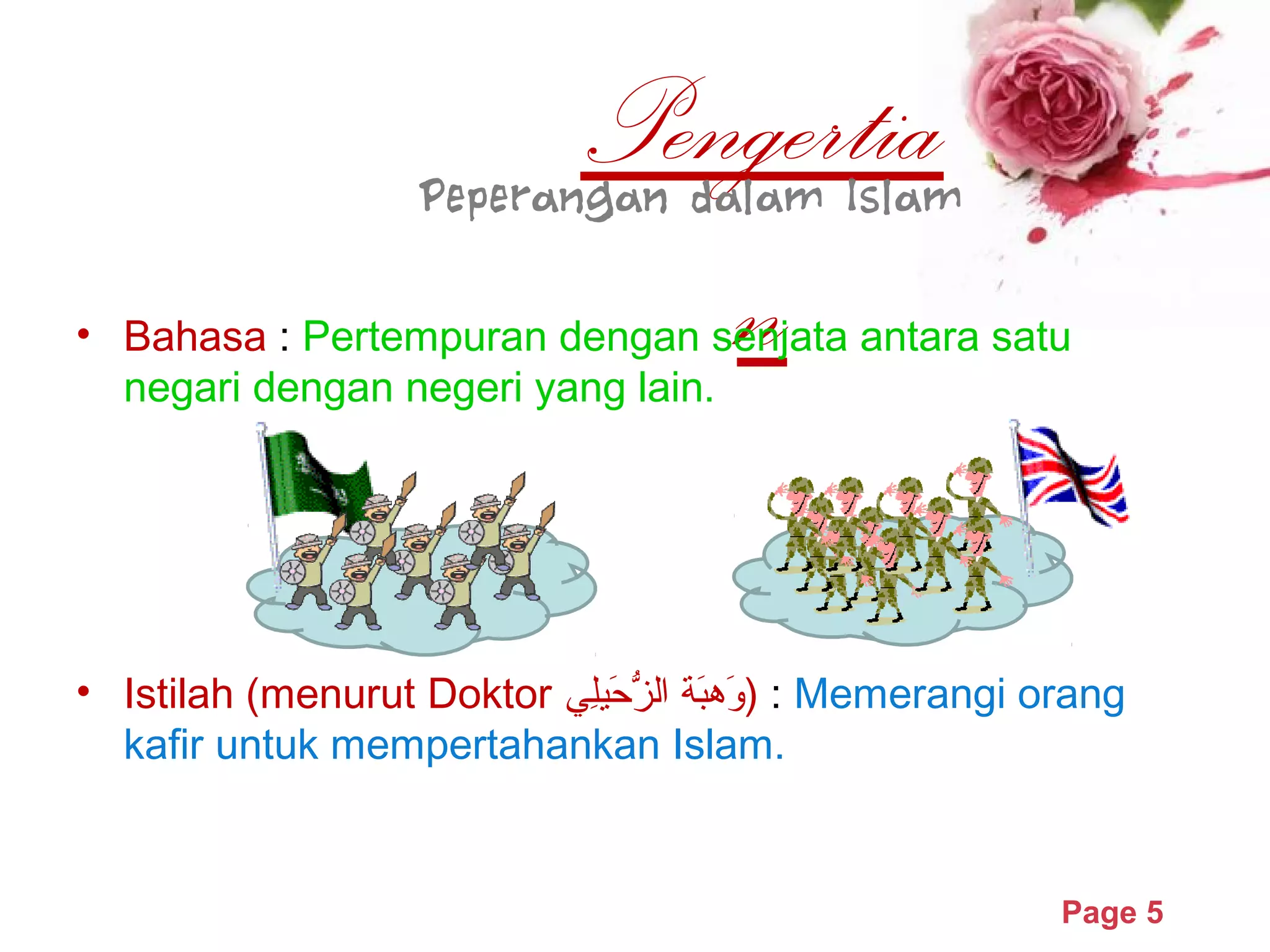 Peperangan dalam Islam | PPT