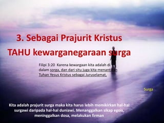 Peperangan rohani | PPTX