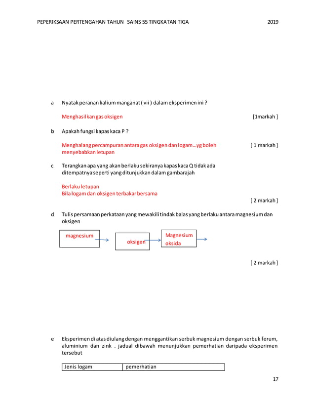 Peperiksaan tengah tahun ting 3 2019 set a skeema | DOCX