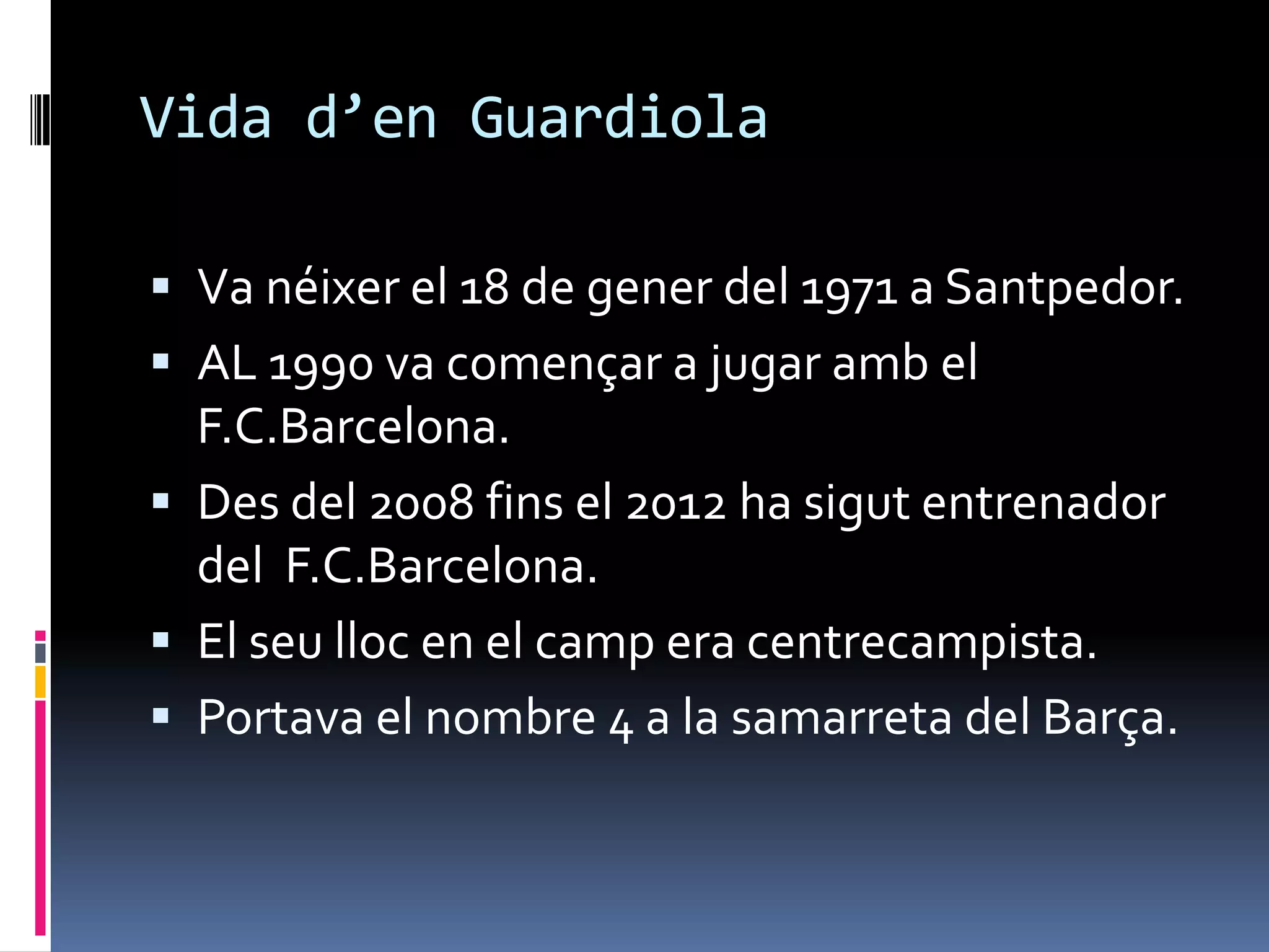 Pep guardiola | PPTX