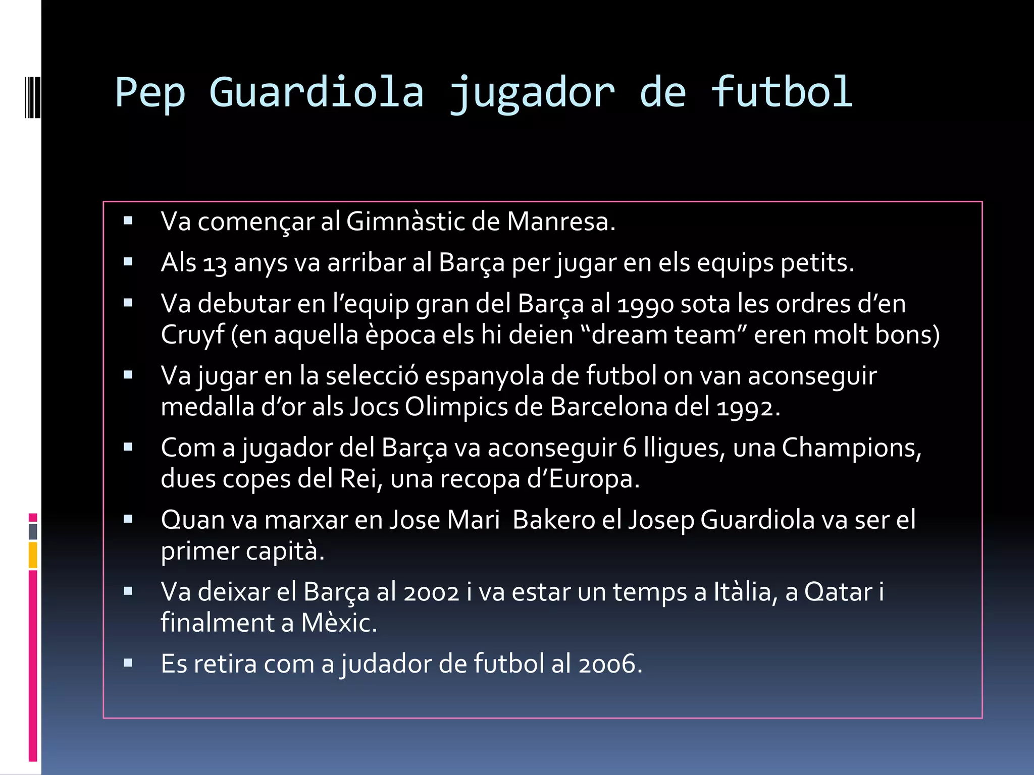 Pep guardiola | PPTX