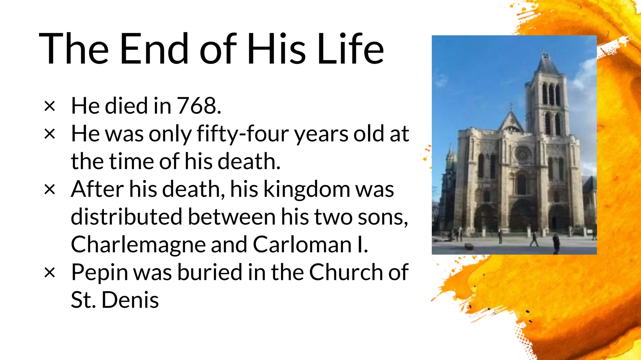 Biography of Pepin the Short | PPTX