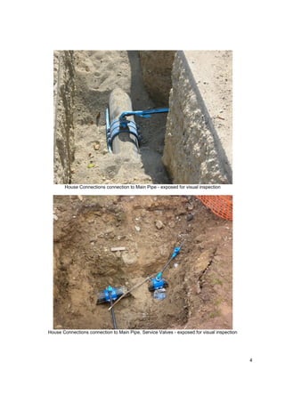 Hydrostatic pressure testing of PE pipelines (handbook) as per EN805 | PDF