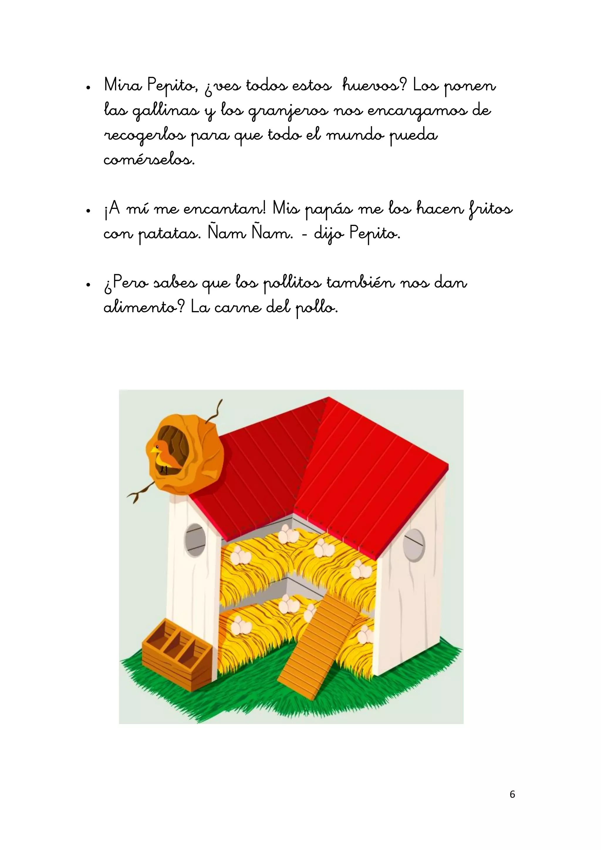 Cuento: "Pepito en la granja de su tío" | PDF