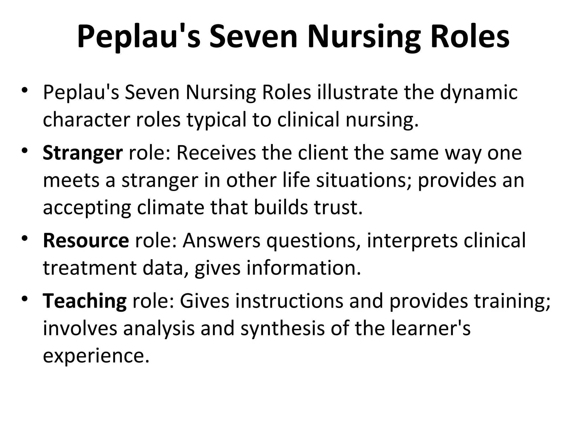 Peplau’s+interpersonal+relations+theory+power+point | PPT