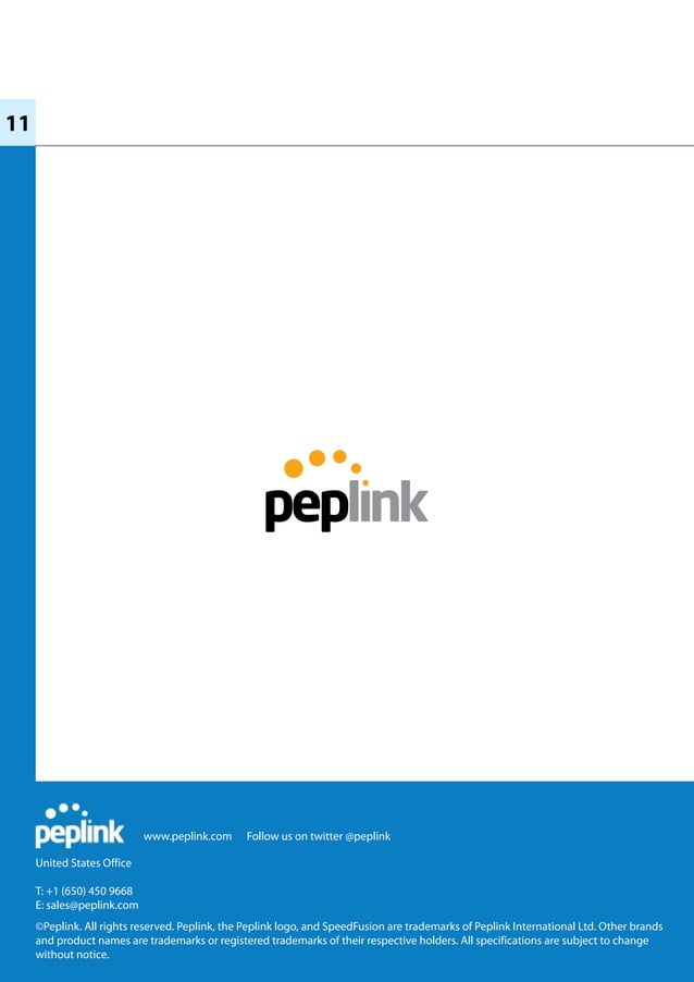 Peplink SpeedFusion Technology Best Practices | PDF