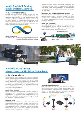 Peplink balance datasheet | PDF | Internet | Computing