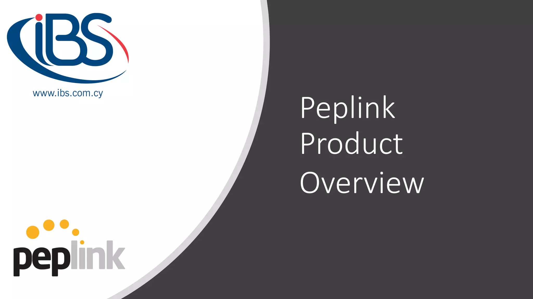Peplink presentation | PDF