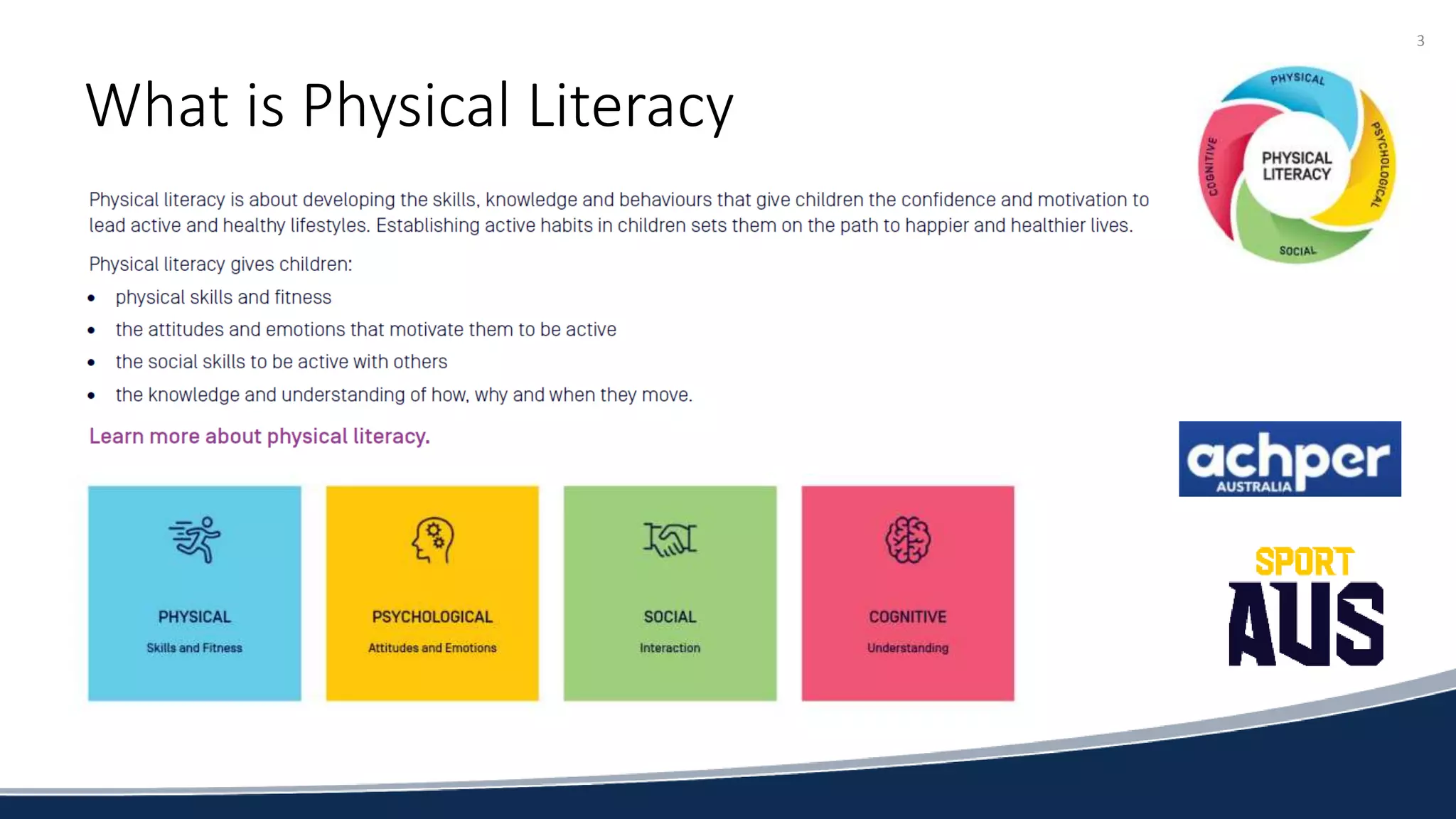 Physical Literacy Workshop | PPTX | Education