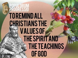 Populorum progressio | PPTX