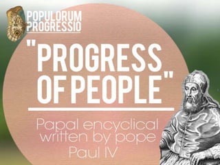 Populorum progressio | PPTX