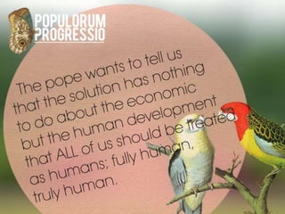 Populorum progressio | PPTX