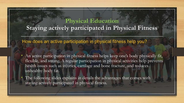 Domains of Physical Education | PPTX | Soccer | Sports