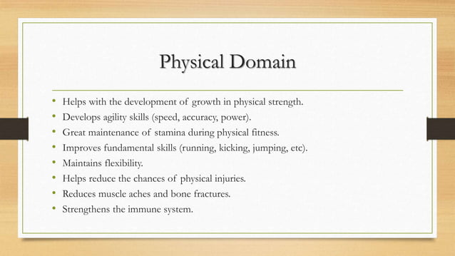 Domains of Physical Education | PPTX | Soccer | Sports