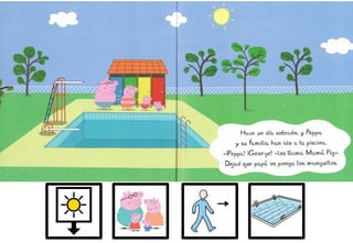 Peppa pig va a la piscina | PDF