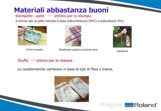 Materiali e primer per la stampa UV | PPT