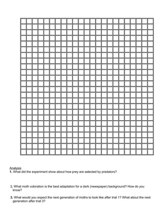 Peppered Moth Simulation Lab | DOC