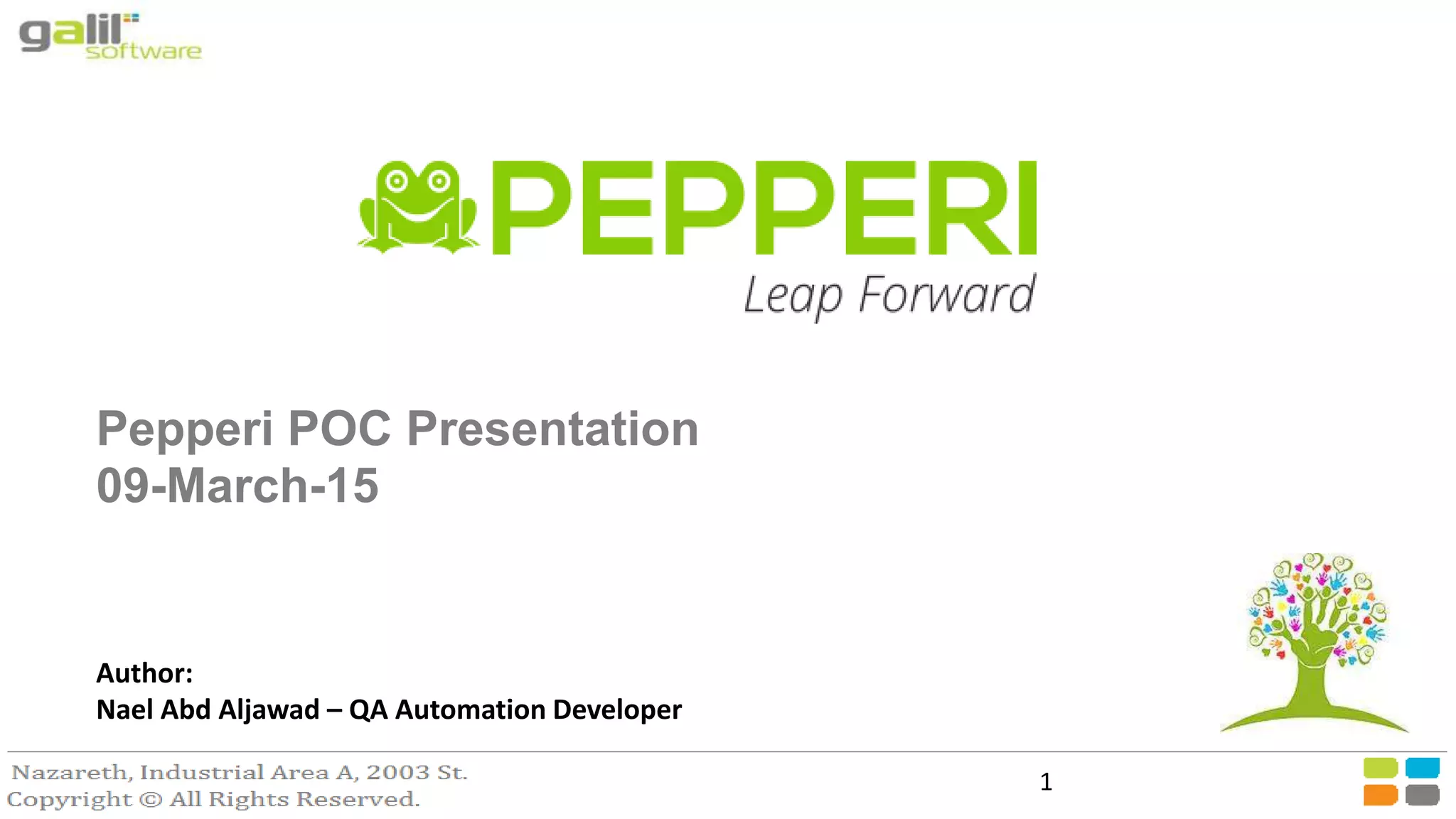 Pepperi presentation | PPT