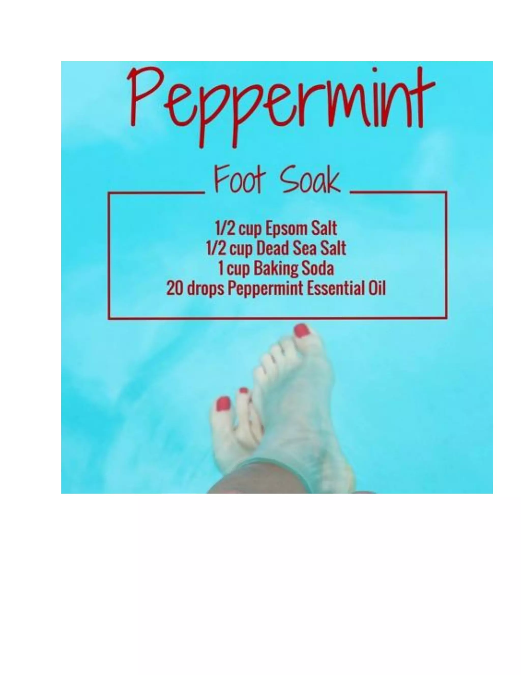Peppermint Foot Scrub Recipe | PDF