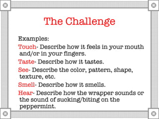 Peppermint Imagery | PPT | Perfume and Fragrance | Beauty