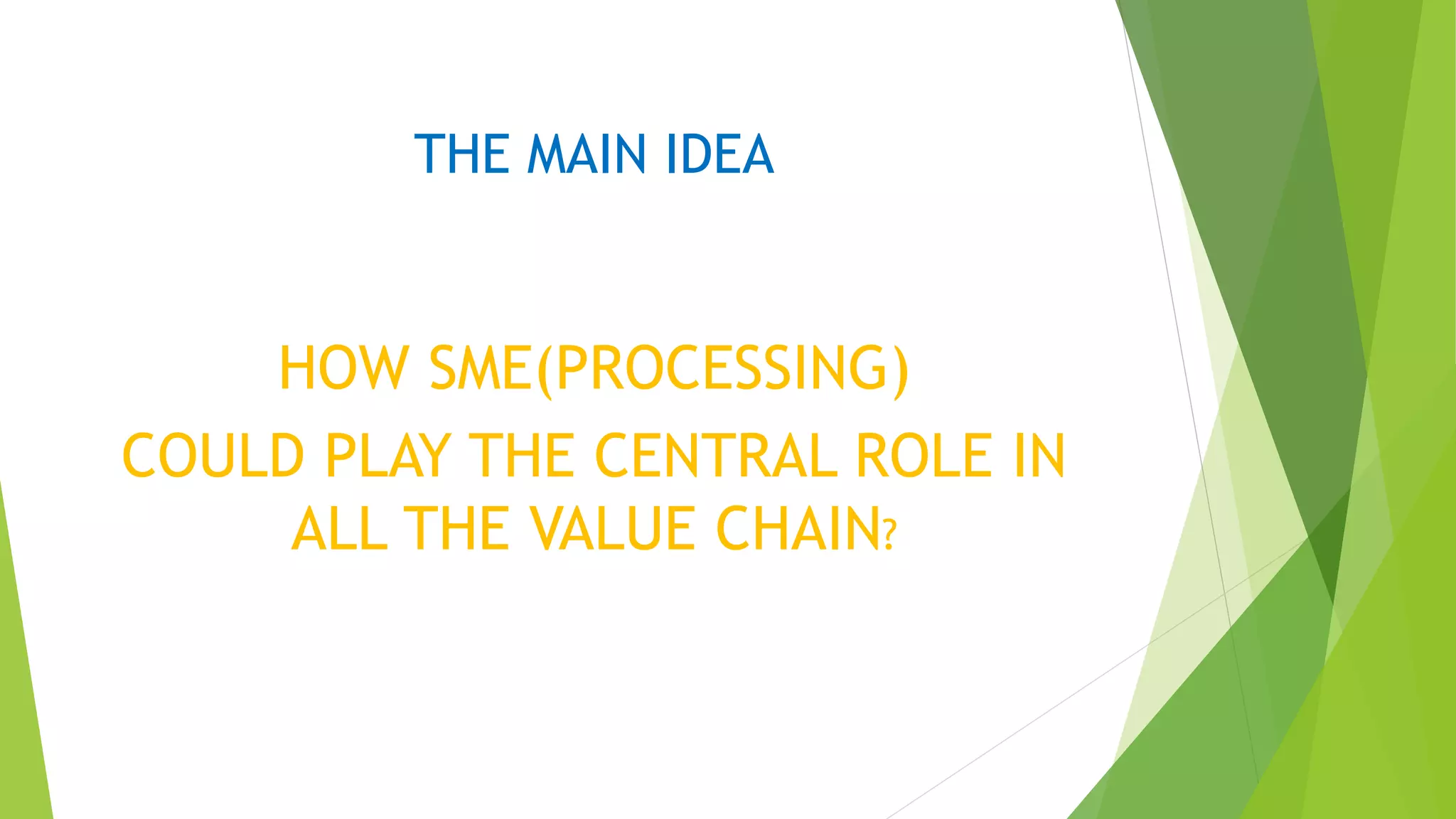 Pepper value chain development consortium (TOGO) | PPTX