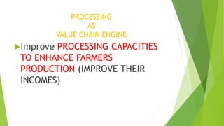 Pepper value chain development consortium (TOGO) | PPTX