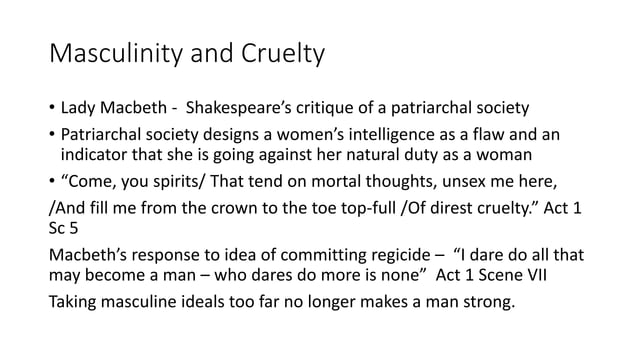 An introduction to themes in Macbeth for literature students | PPT